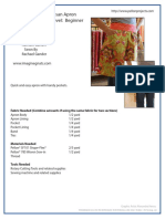 How To Make A Capote | PDF | Seam (Sewing) | Softlines (Retail)