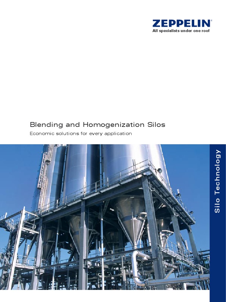 02-Zeppelin Blending and Homogenization Silos PDF | PDF