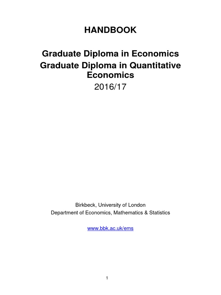 GDE Handbook | PDF | Test (Assessment) | Postgraduate Education