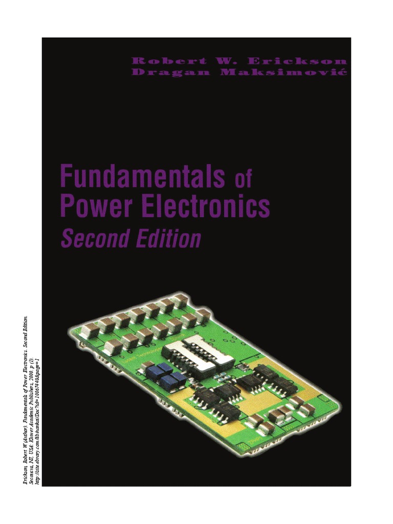 Fundamentals of Power Electronics (Robert W.Erickson, Dragan Maksimovic ...