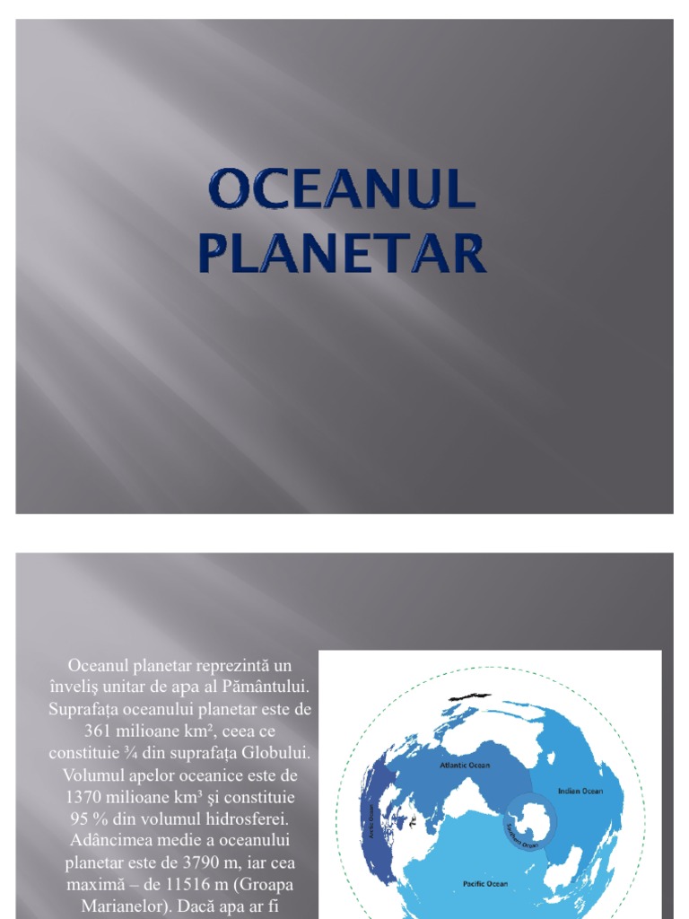 Oceanul Planetar | PDF