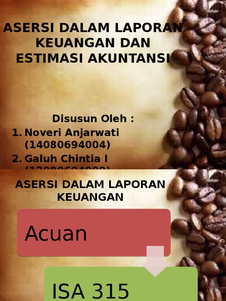 Asersi Dan Estimasi Fix | PDF