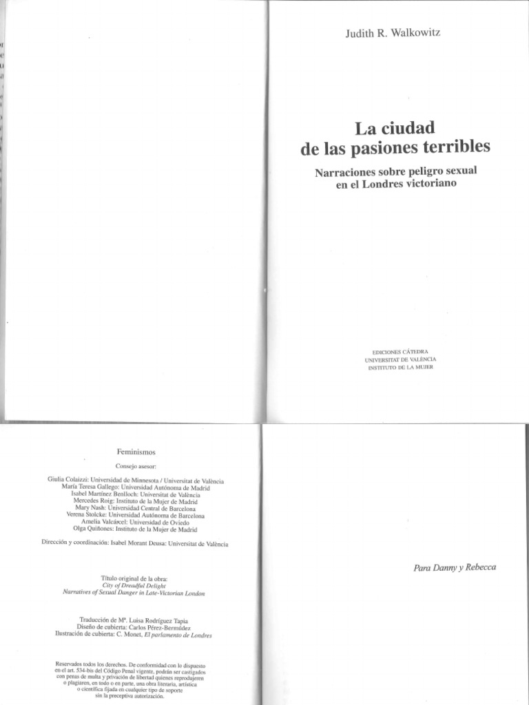 Walkowitz - La Ciudad de Las Pasiones | PDF