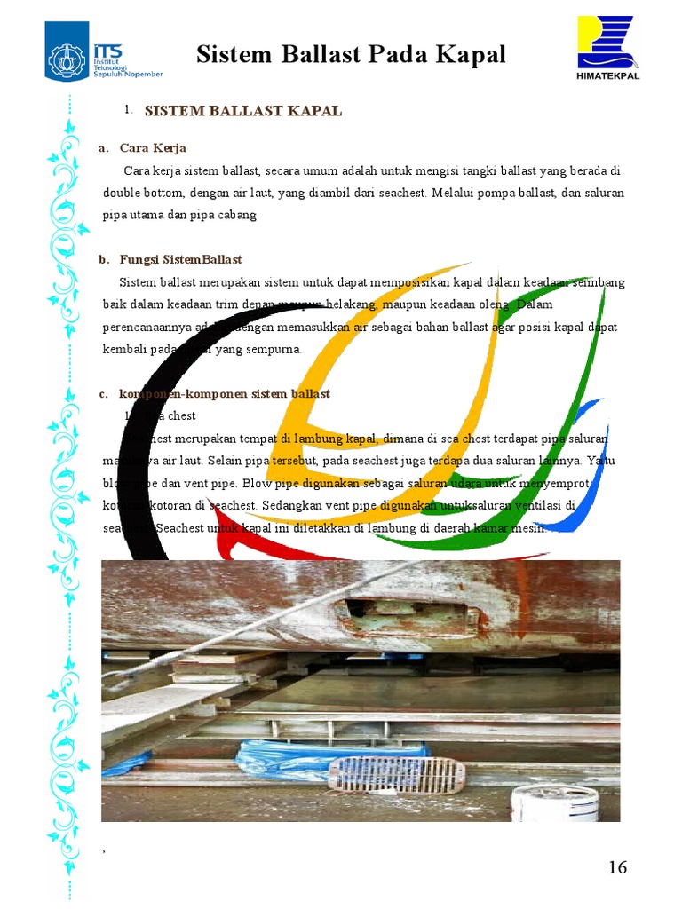 Sistem Ballast Kapal: Fungsi dan Komponen | PDF | Teknologi & Rekayasa