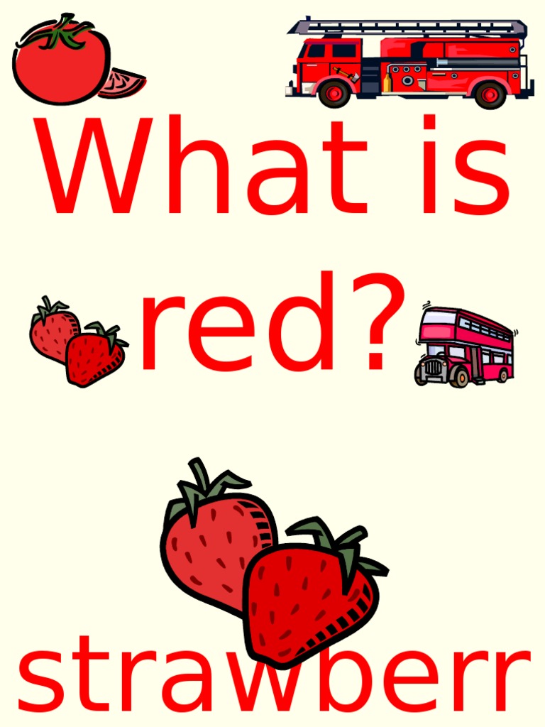 What Is Red | PDF