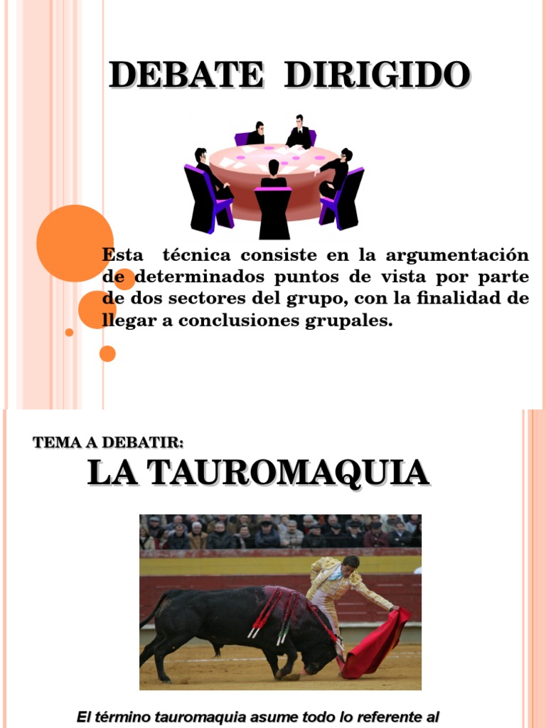 Debate Dirigido | PDF