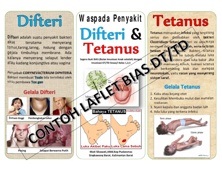 Contoh Leaflet/Brosur BIAS DT/TD | PDF