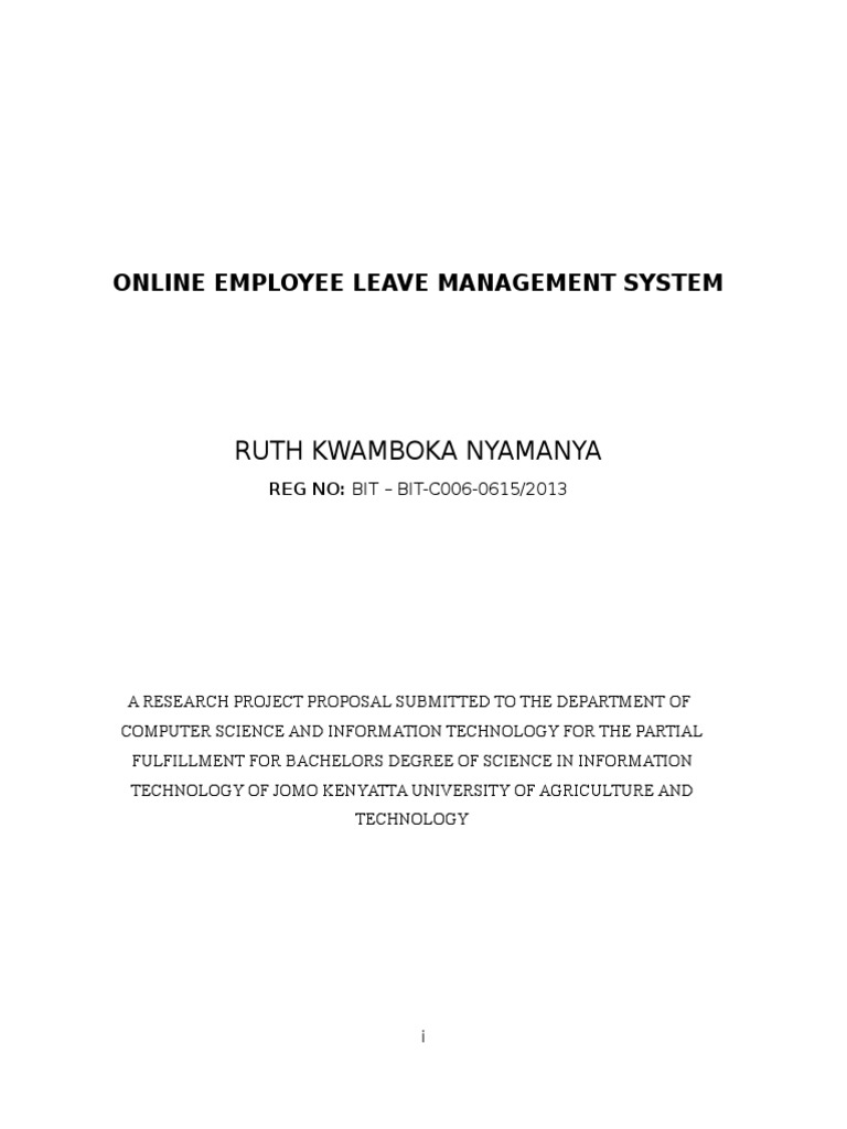 Online Employee Leave Management System | PDF | Android (Operating System) | Application Software
