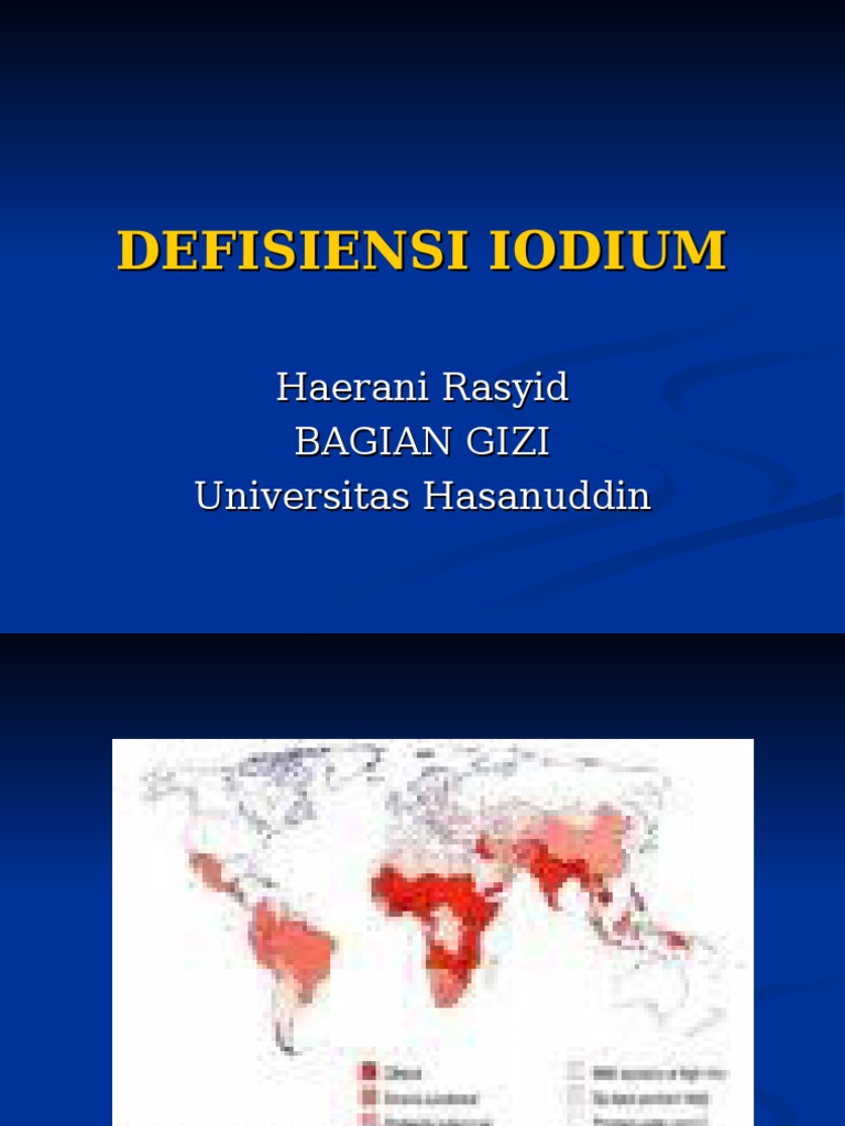 Defisiensi Iodium | PDF