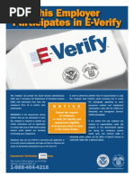 E Verify Poster English | PDF