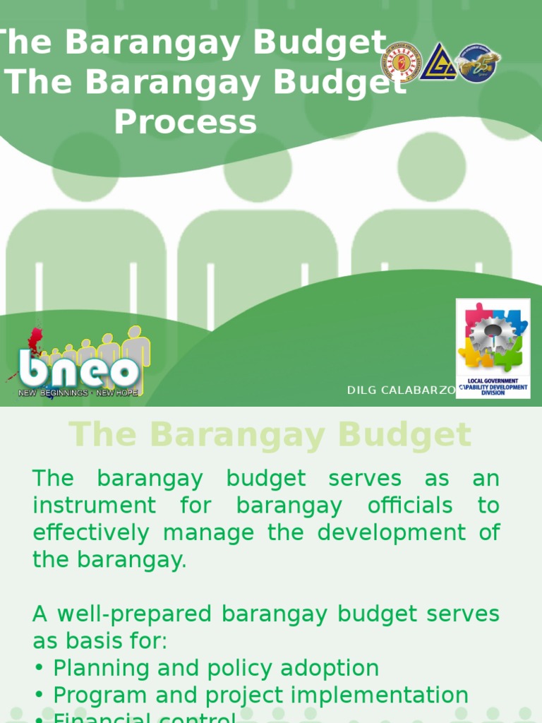 Barangay Budget | PDF | Appropriation (Law) | Appropriations Bill ...