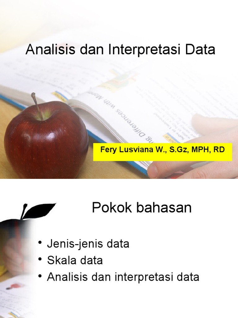 Analisis Dan Interpretasi Data | PDF