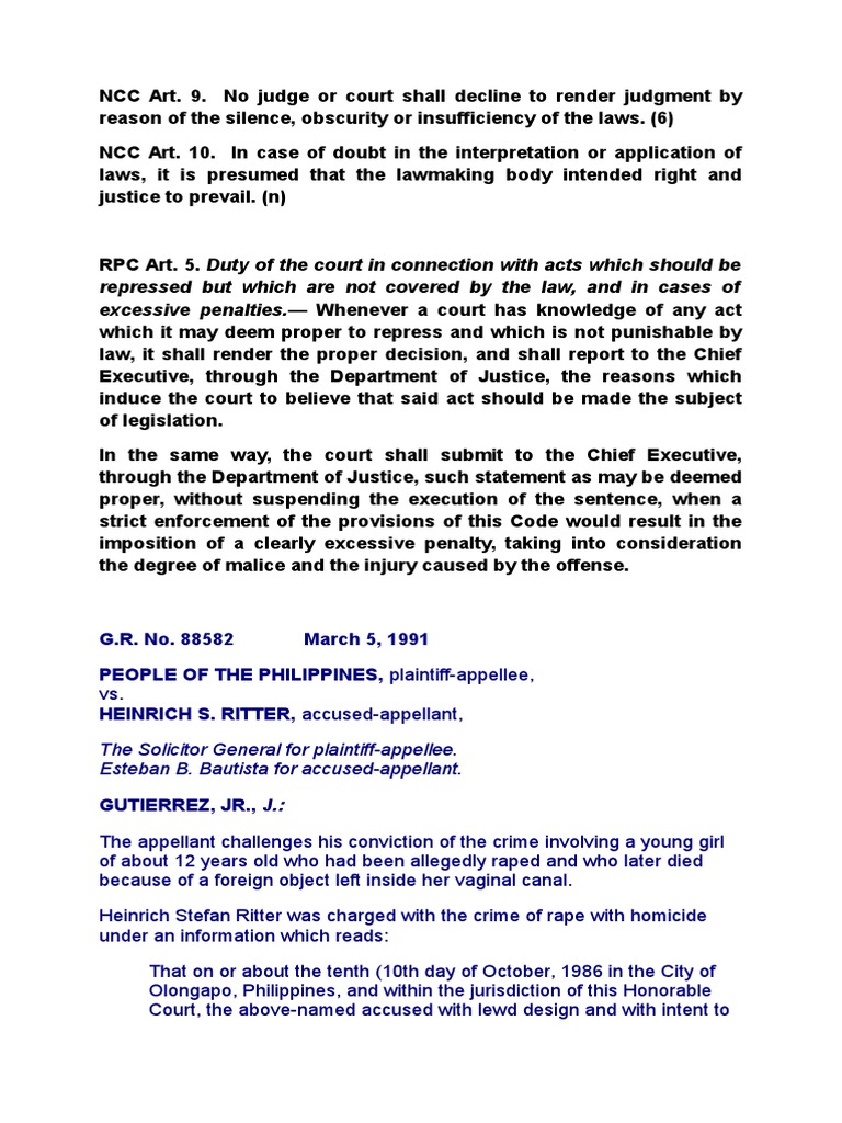 Duty To Render Judgment | PDF | Evidence (Law) | Testimony