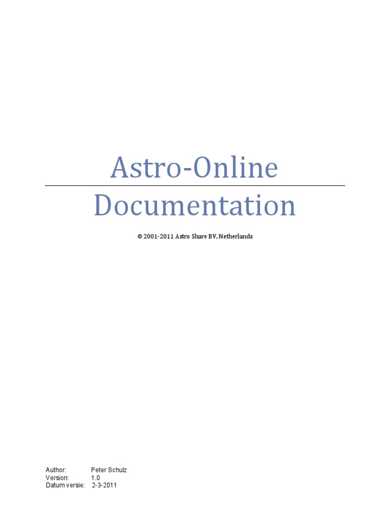 Astro Online Documentation | PDF | Rich Internet Application | Java Script