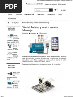 sENSOR UNO Y ARDUINO EN TINKERCAD | PDF | Control remoto | Infrarrojo