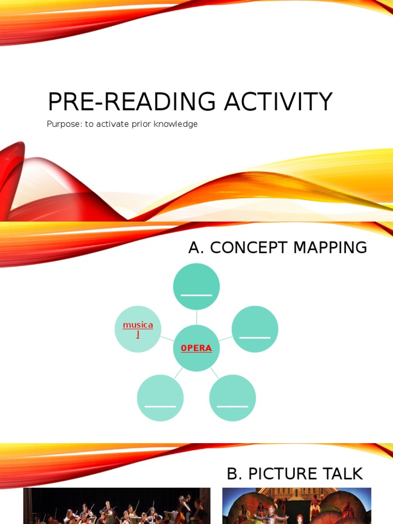 Pre-Reading Activity: Purpose: To Activate Prior Knowledge | PDF