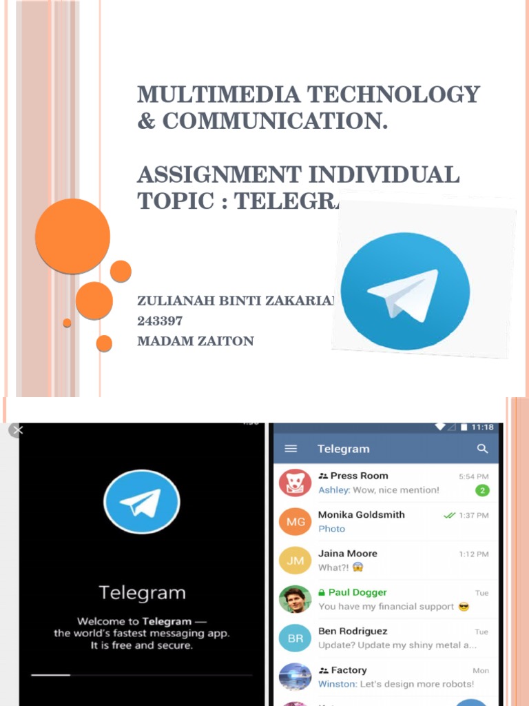 Multimedia Technology & Communication. Assignment Individual Topic ...