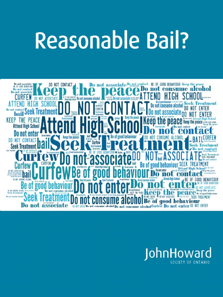Reasonable Bail Report | PDF | Bail | Remand (Detention)