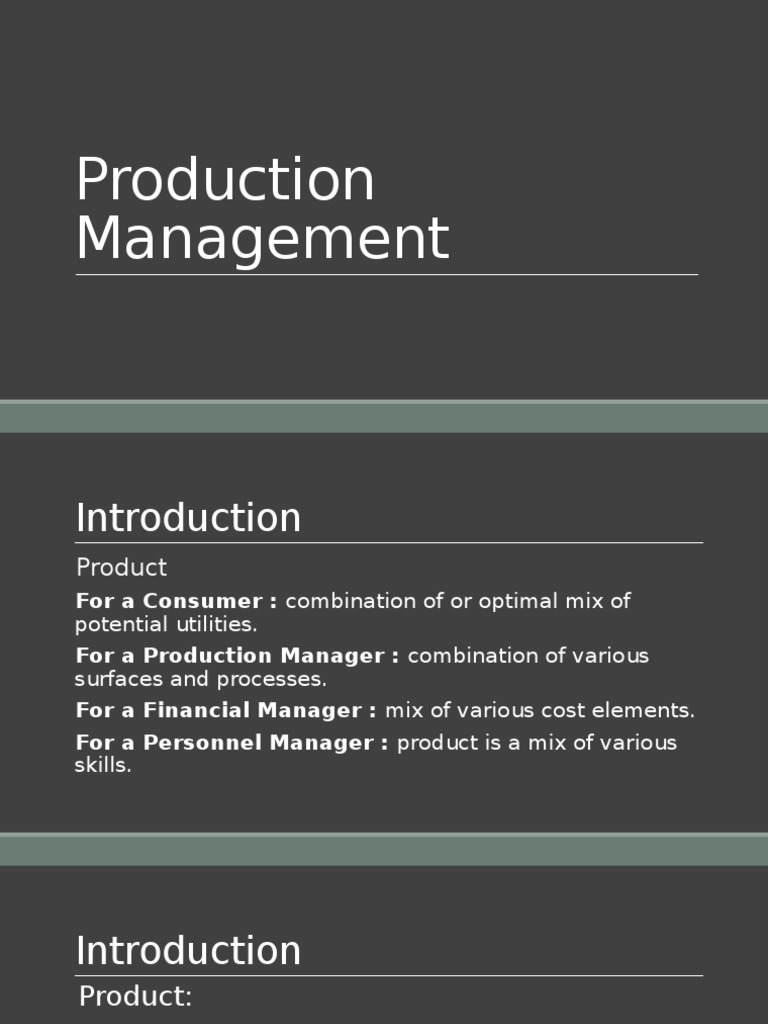 Pom 1 | PDF | Operations Management | Resource