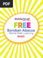 Abacus Level Junior 1 | PDF | Mathematics