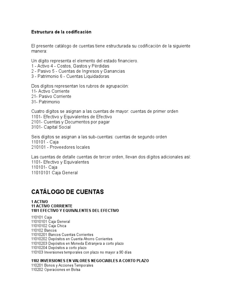 Estructura de La Codificación | PDF | Beneficio (economía) | Dividendo