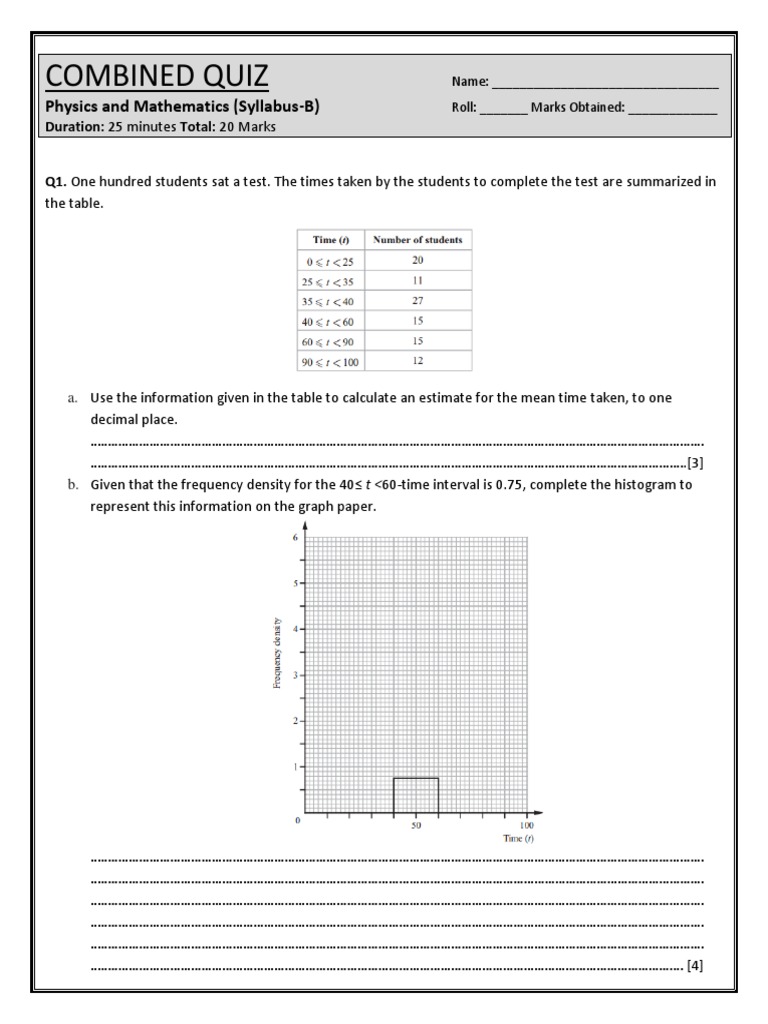 Student Test Performance Analysis | PDF