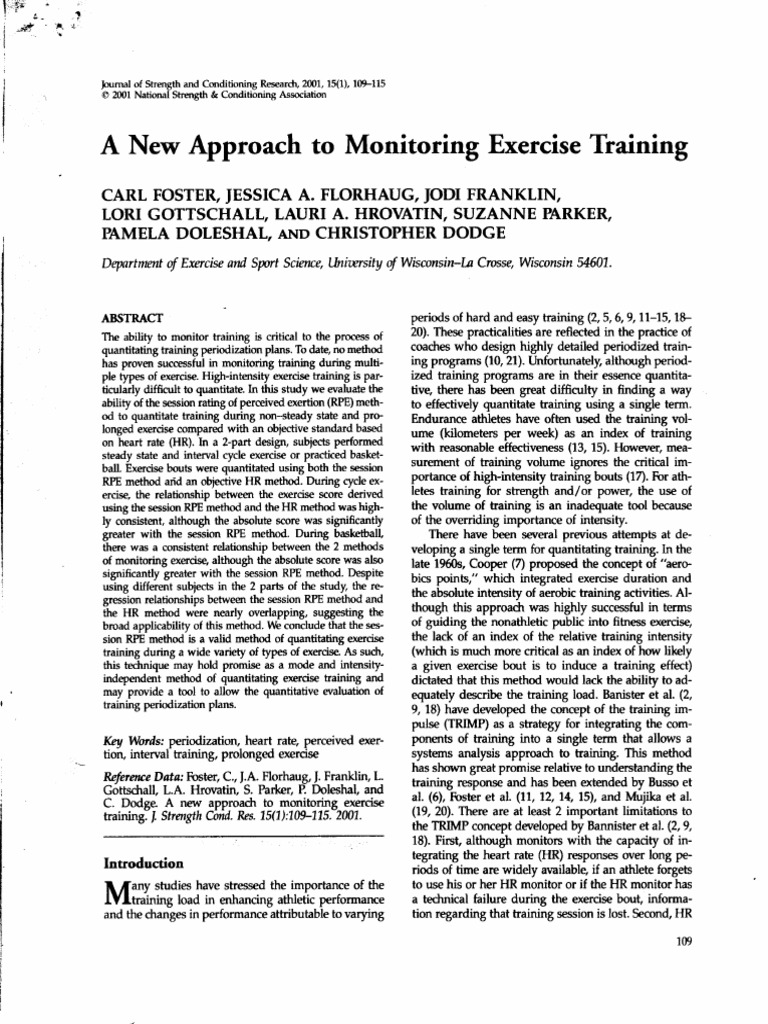 RPE Training | PDF