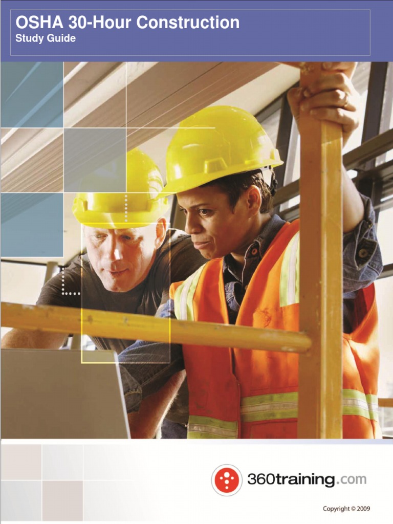OSHA 30-Hr Construction PDF | PDF | Occupational Safety And Health ...