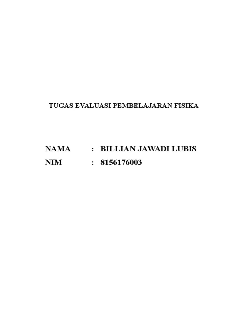 Instrumen Soal Yang Benar4 | PDF