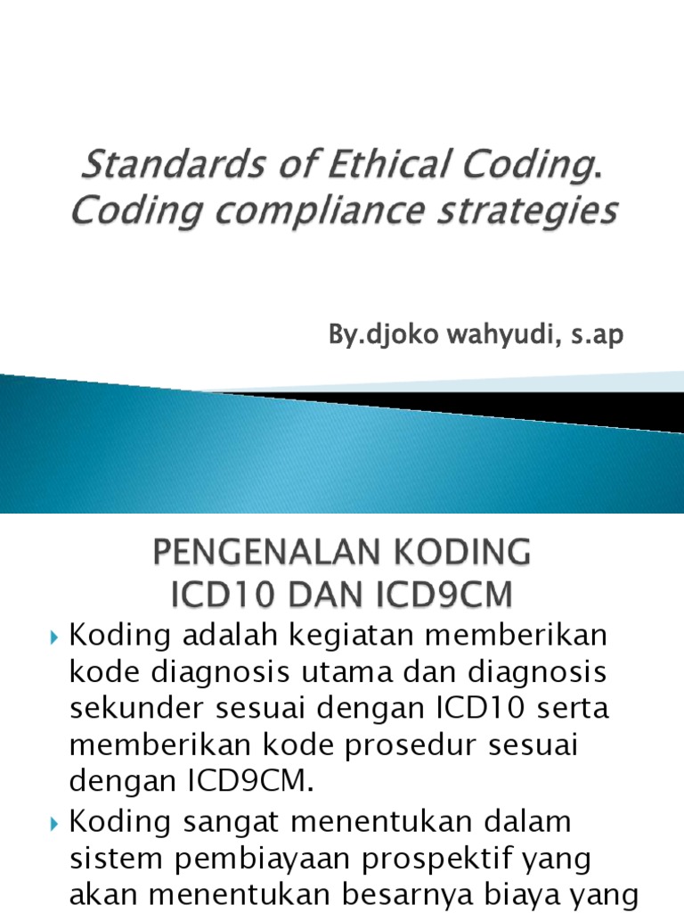 Koding Diagnosis dan Prosedur Medis | PDF