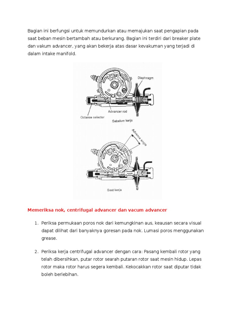 Vacuum Advancer | PDF