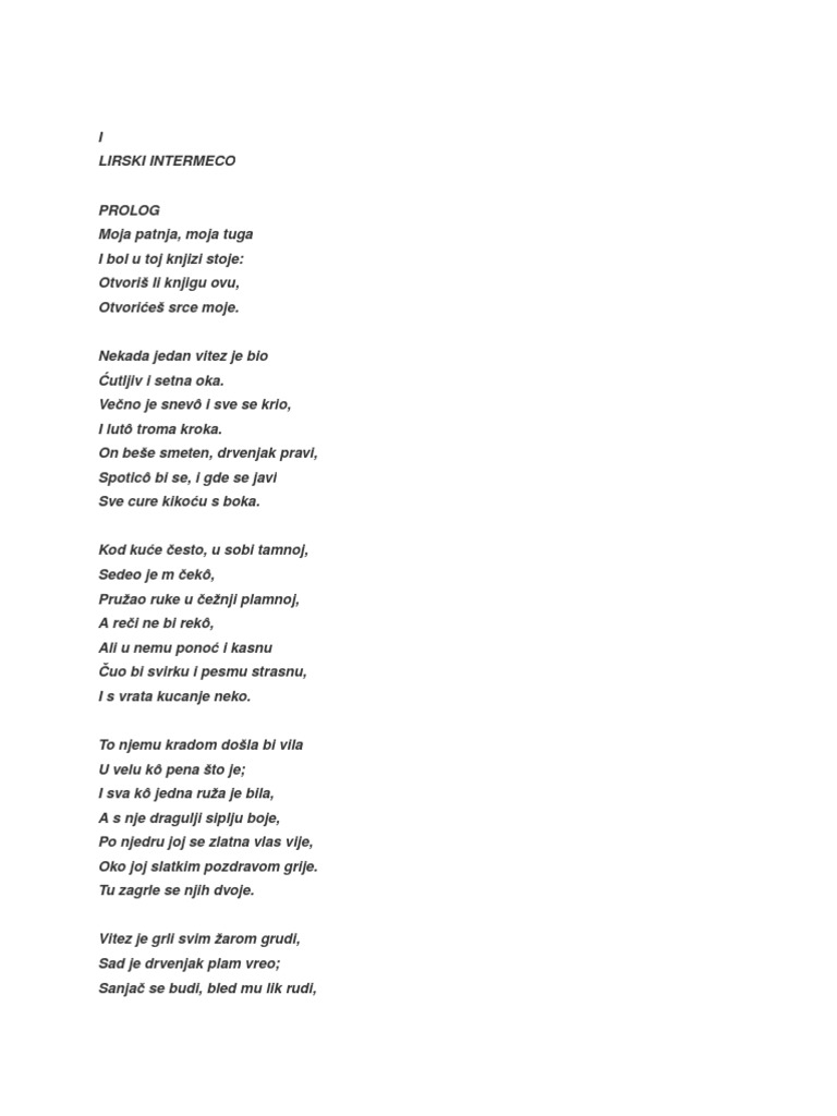 Iirski Intermeco | PDF