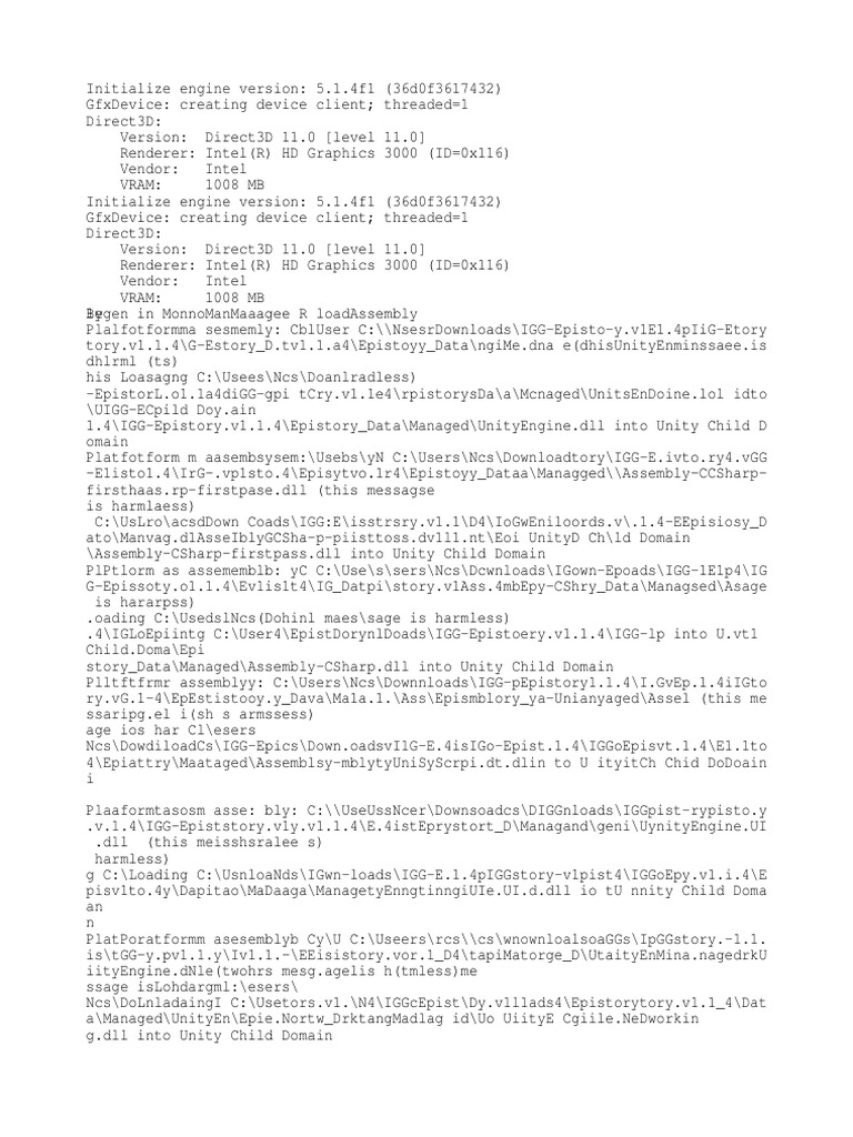 Output Log | PDF | Computer Libraries | Software