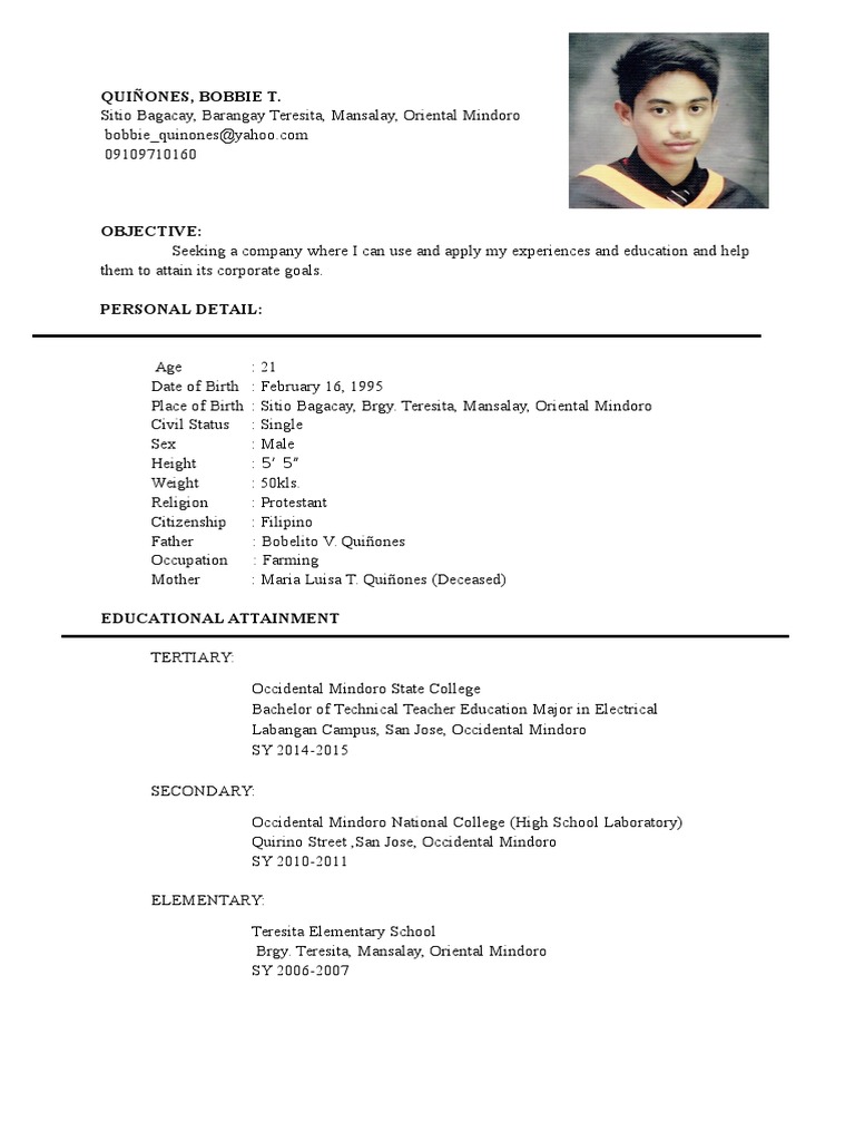 Bobbie Resume 3 | PDF | Triangle | Planets