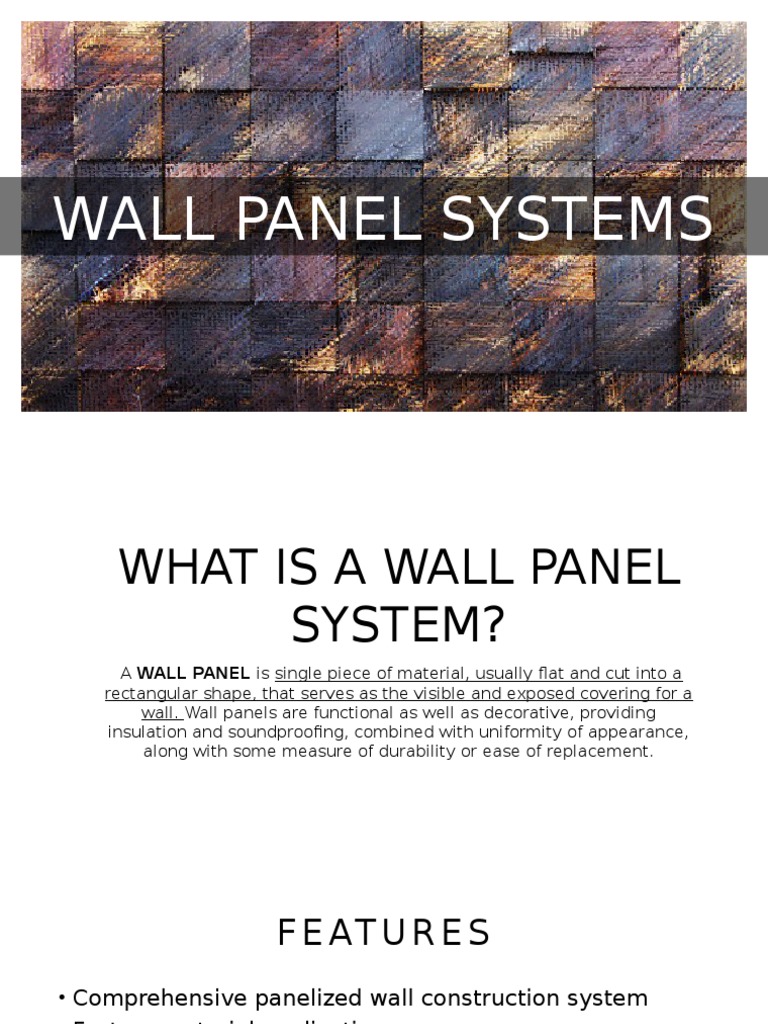 Wall Panel Systems | PDF | Wall | Framing (Construction)