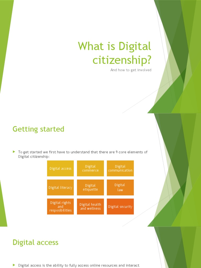 What Is Digital Citizenship?: and How To Get Involved | PDF