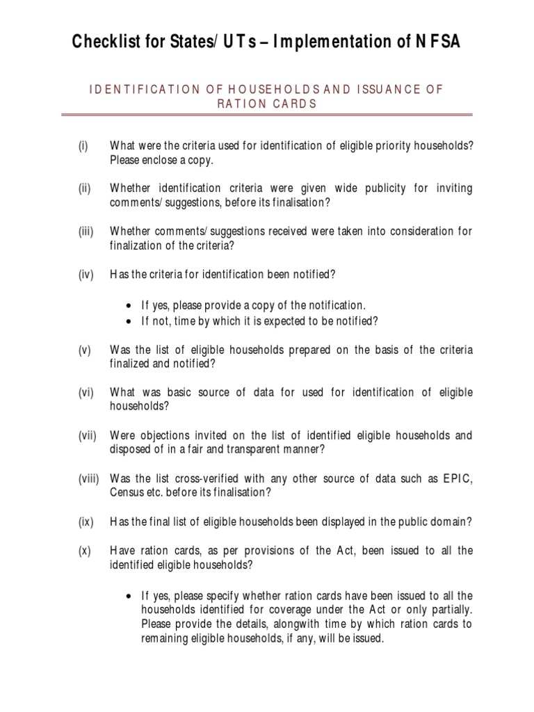 NFSA-For Implementing States | PDF | Government | Government Information