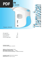 Exergen TAT-5000 Thermometer Manual | PDF | Mains Electricity | Hertz