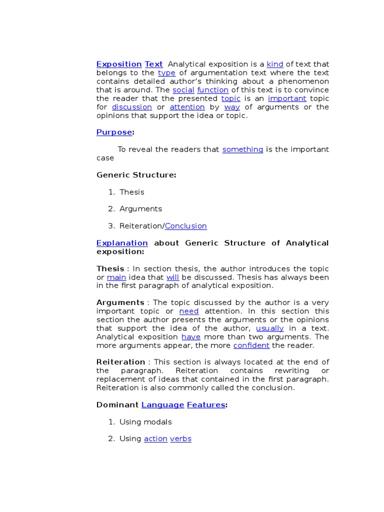 An Analysis of the Generic Structure and Language Features of ...