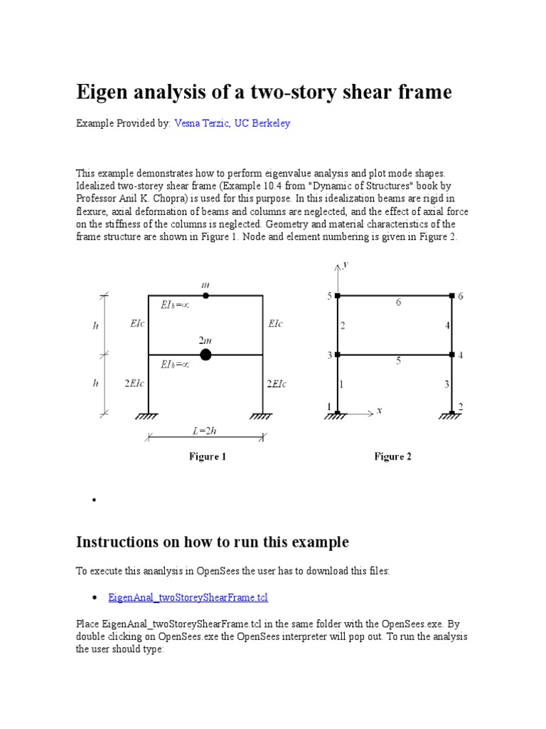 Eigen Analysis Example | PDF | Eigenvalues And Eigenvectors | Physics