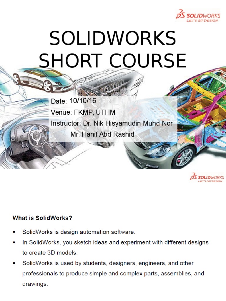 Solidworks Essential Course | PDF