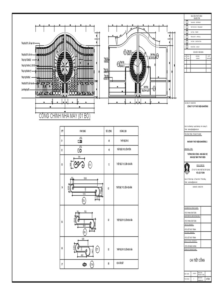 Chi Tiet Cong - Model2 | PDF