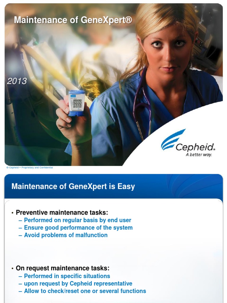 10-Maintenance of GeneXpert | PDF | Proprietary Software | Email