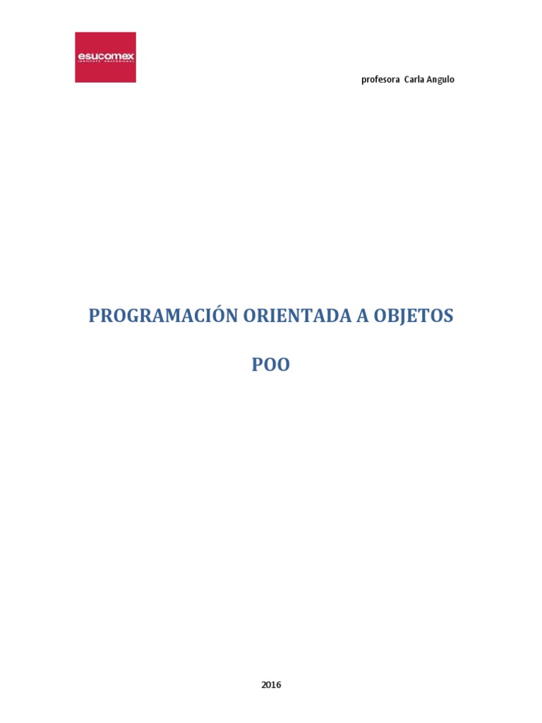 Poo PDF | PDF