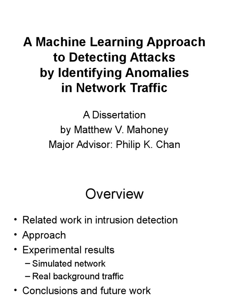 A Machine Learning Approach To Detecting Attacks by Identifying ...