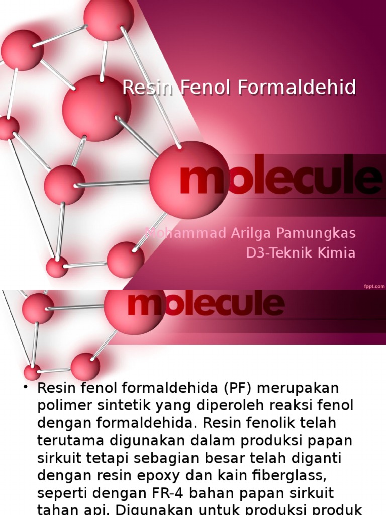 Resin Fenol Formaldehid | PDF