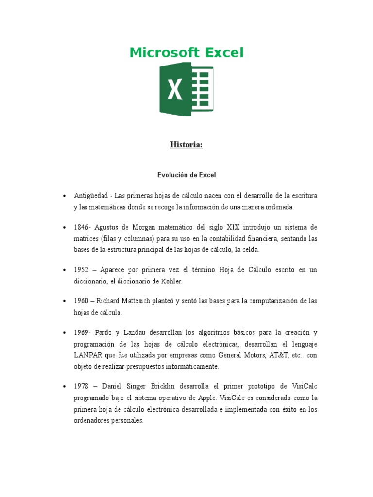 Ensayo Sobre Microsoft Excel | PDF | Microsoft Excel | Equipo de oficina