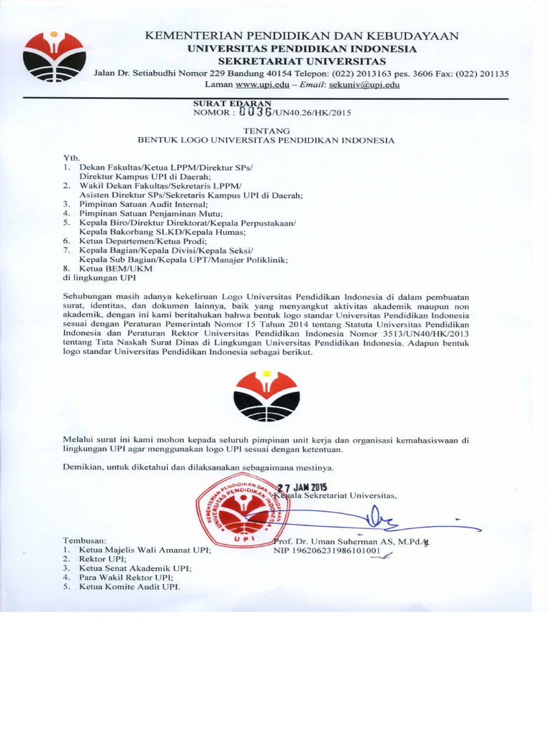 Surat Edaran Logo | PDF