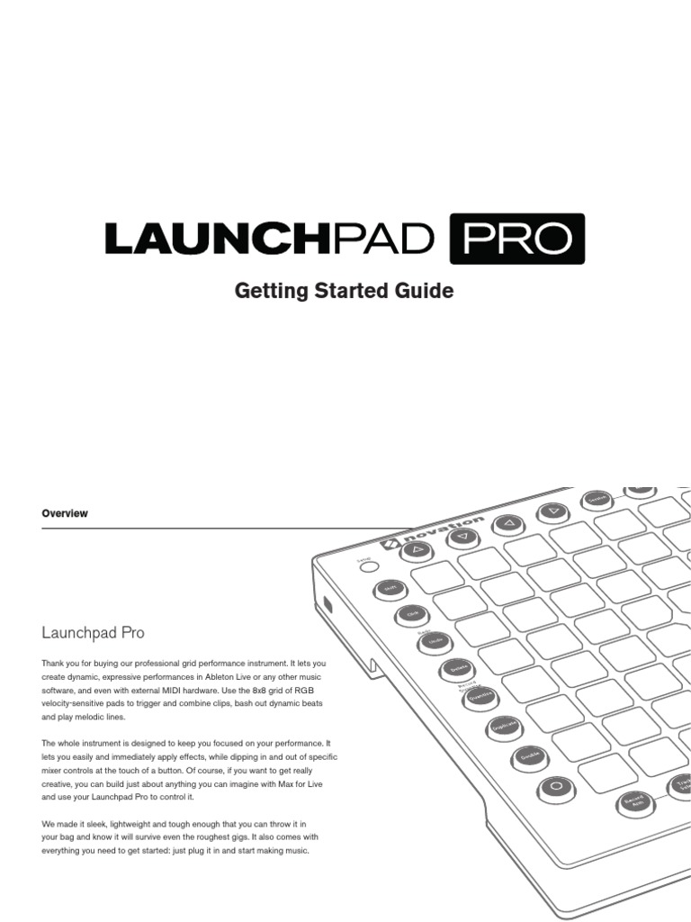 Launchpad Pro GSG en | PDF | Computing | Media Technology