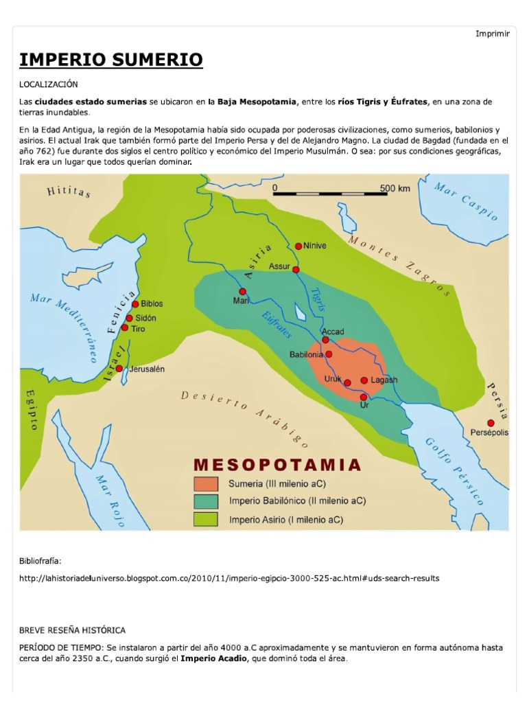 Imperio Sumerio | PDF